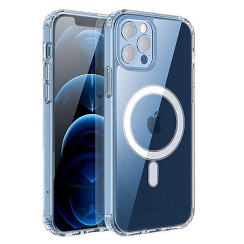 → iPhone 15 Pro Max Gennemsigtigt MagSafe Cover | Fri Fragt