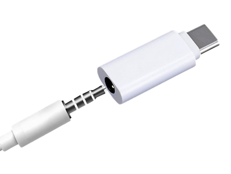 → USB-C til AUX Adapter Kabel til Mobil | Gratis Fragt