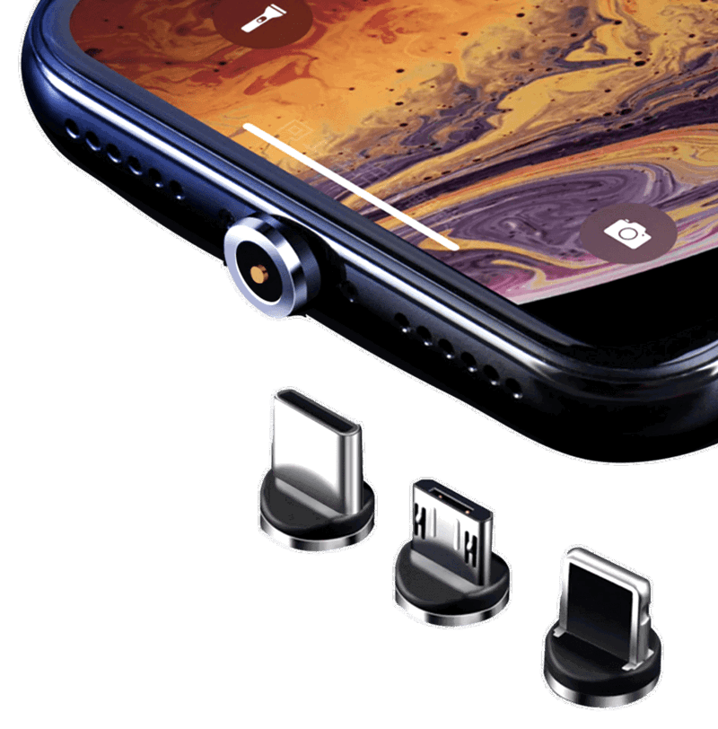 → Magnetisk Lightning iPhone Opladerstik | Gratis Levering