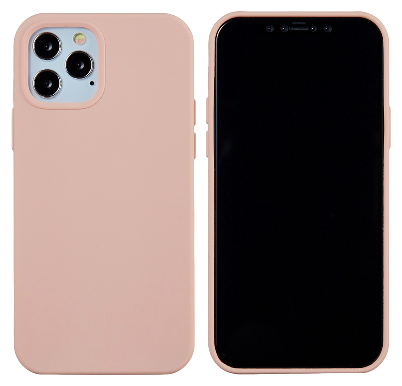 → Matte Silikone Cover til iPhone 12 Mini - Rosa | Gratis Fragt Tilbud