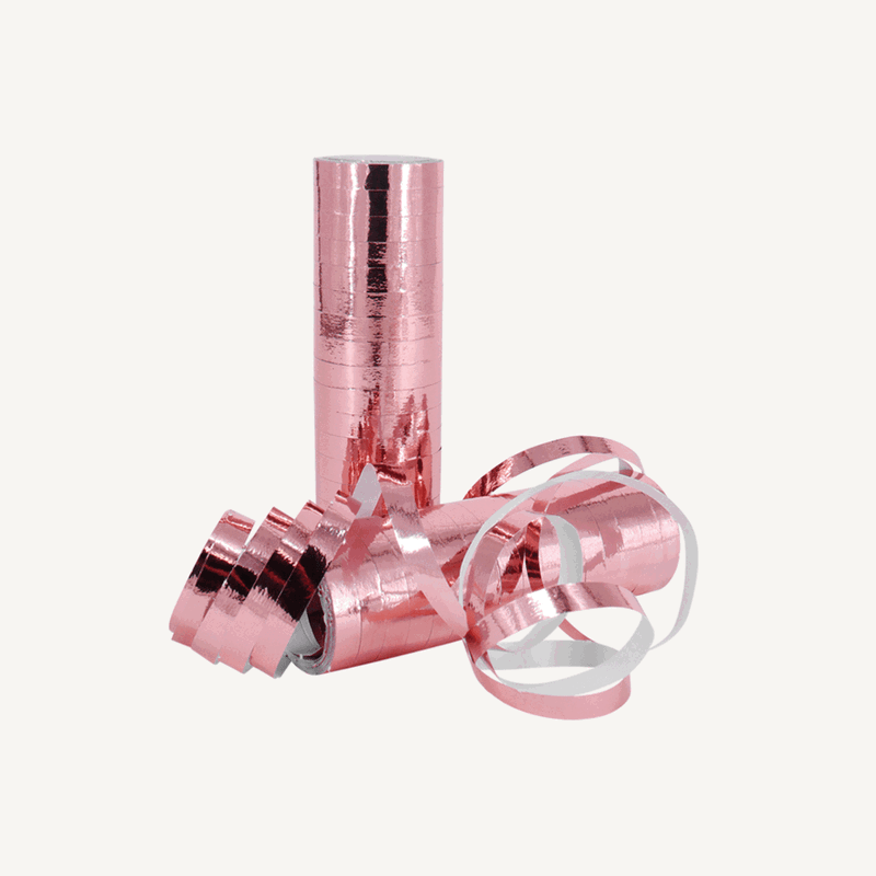 → Festlige Serpentiner: 2 Ruller, 8m | Pynt til Festen | Fri Fragt