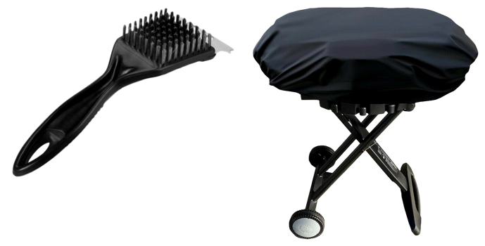 → 2-i-1 Grillbørste & Weber Q2200 Overtræk | Gratis Fragt!
