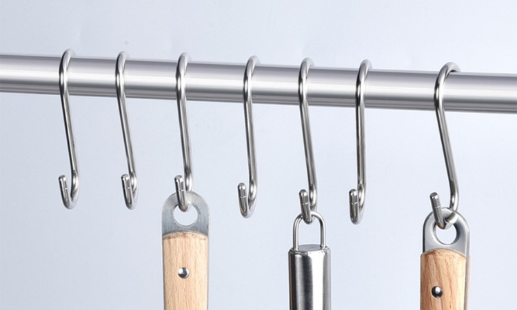 → S-Kroge i Rustfrit Stål, 10 stk. | Multifunktionelle og Robuste med ...