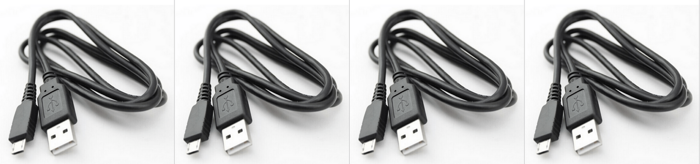 → PS4 Controller Oplader Kabel, 2x 1m - Gratis Fragt!