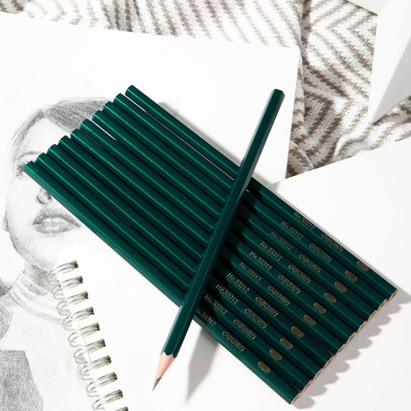 → 10 stk 2B Blyanter | Tegne- og Skriveredskaber | Fri Fragt