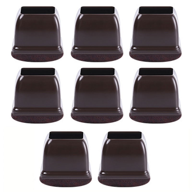 → 8 Stk Dupsko til Stoleben i Sort | Filtpude | Gratis Fragt