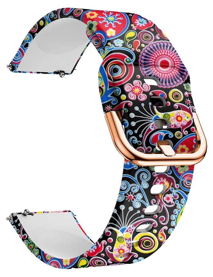→ Carnival Lyserød Silikone Urrem til Suunto Race/Vertical | Gratis Fragt