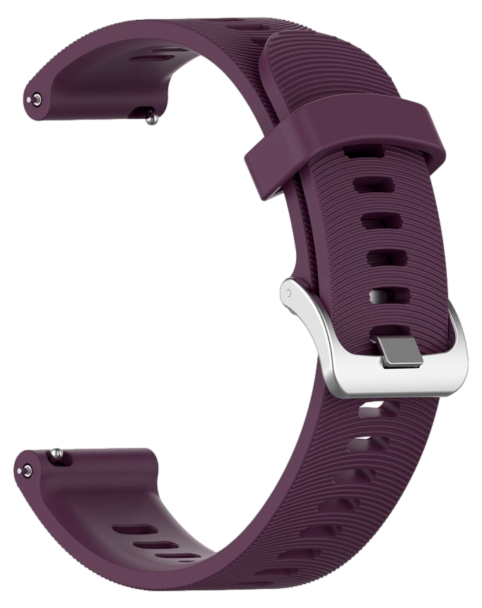 → Mørklilla Silikone Rem til Garmin Forerunner 55 / 165 → Mørklilla Silikone Rem til Garmin Forerunner 55 / 165