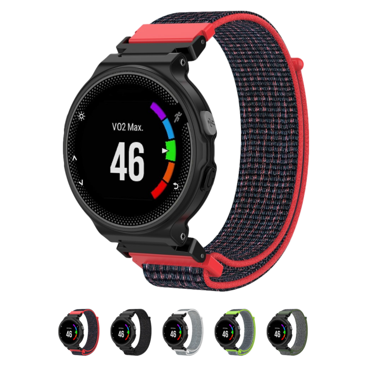 → Justerbar Nylon Rem til Garmin Forerunner - Gratis Fragt!